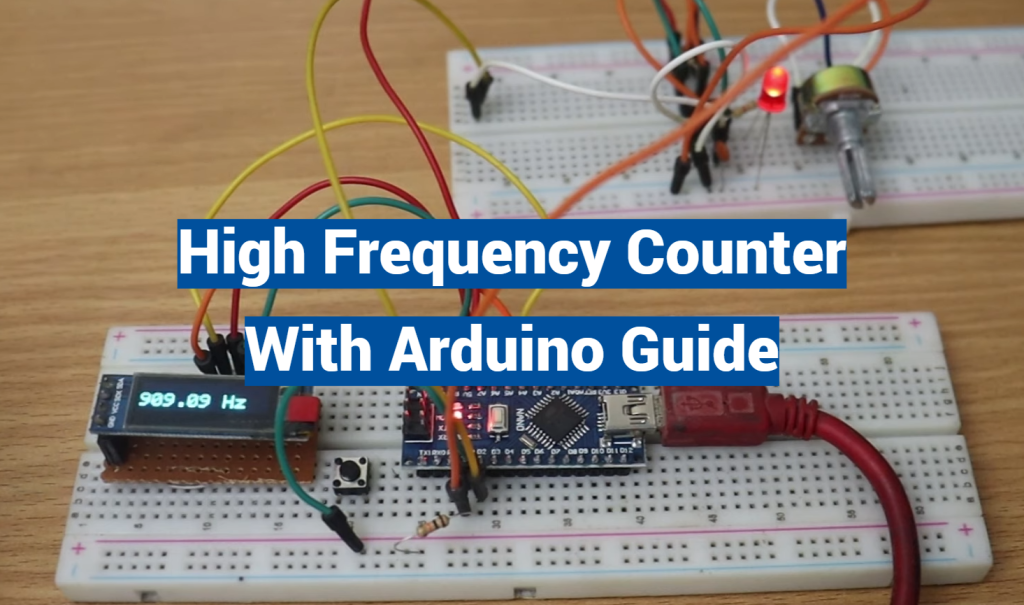 High Frequency Counter With Arduino Guide - Technetron Electronics