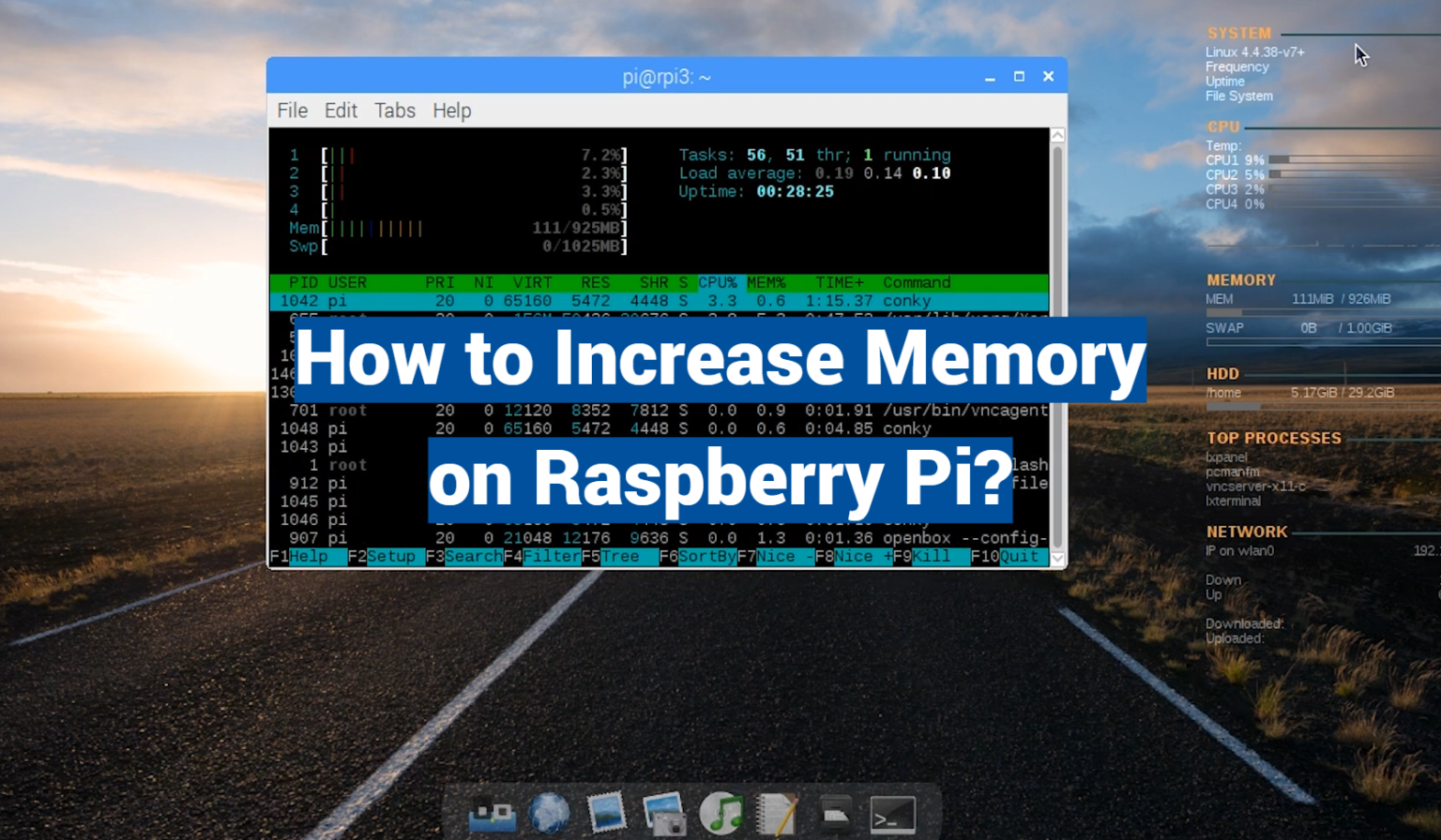 How to Increase Memory on Raspberry Pi? - Technetron Electronics