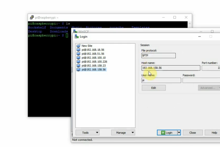 How to Transfer Files Between Laptop and Raspberry Pi? - Technetron ...