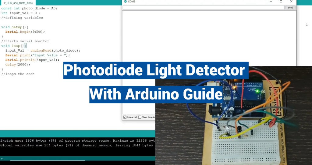 Photodiode Light Detector With Arduino Guide - Technetron Electronics Photodiode Light Detector With Arduino Guide - Technetron Electronics