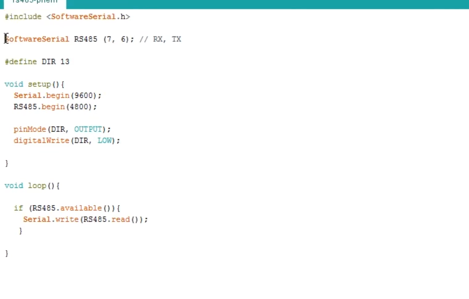 How To Interface Arduino With Rs485 Technetron Electronics