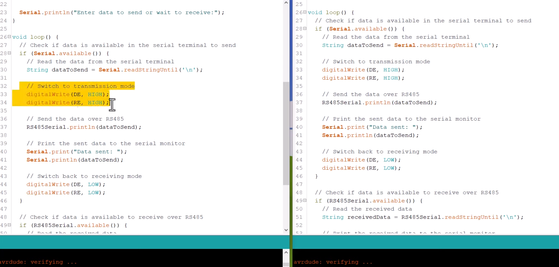 How To Interface Arduino With Rs485 Technetron Electronics
