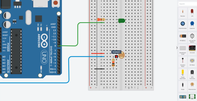 How To Use A Photoresistor With An Arduino Technetron Electronics