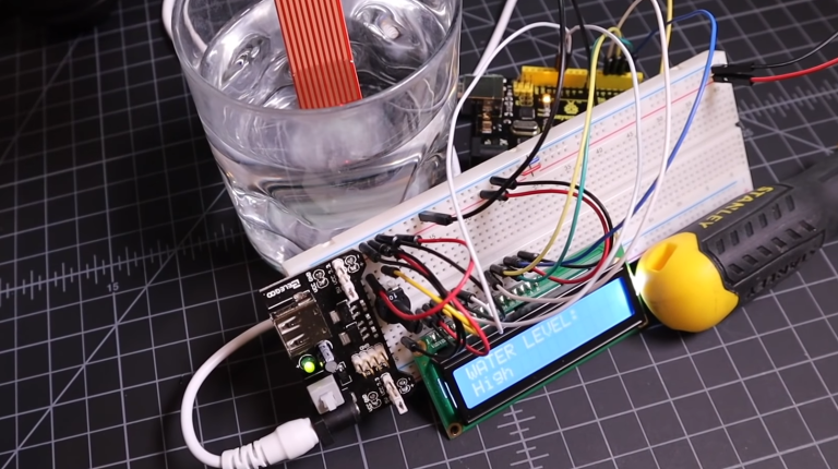 How To Use A Water Level Sensor With An Arduino Technetron Electronics 2798