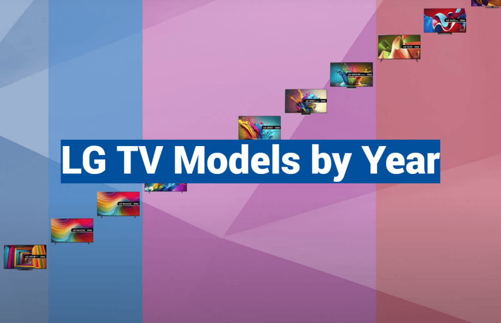 LG TV Models by Year