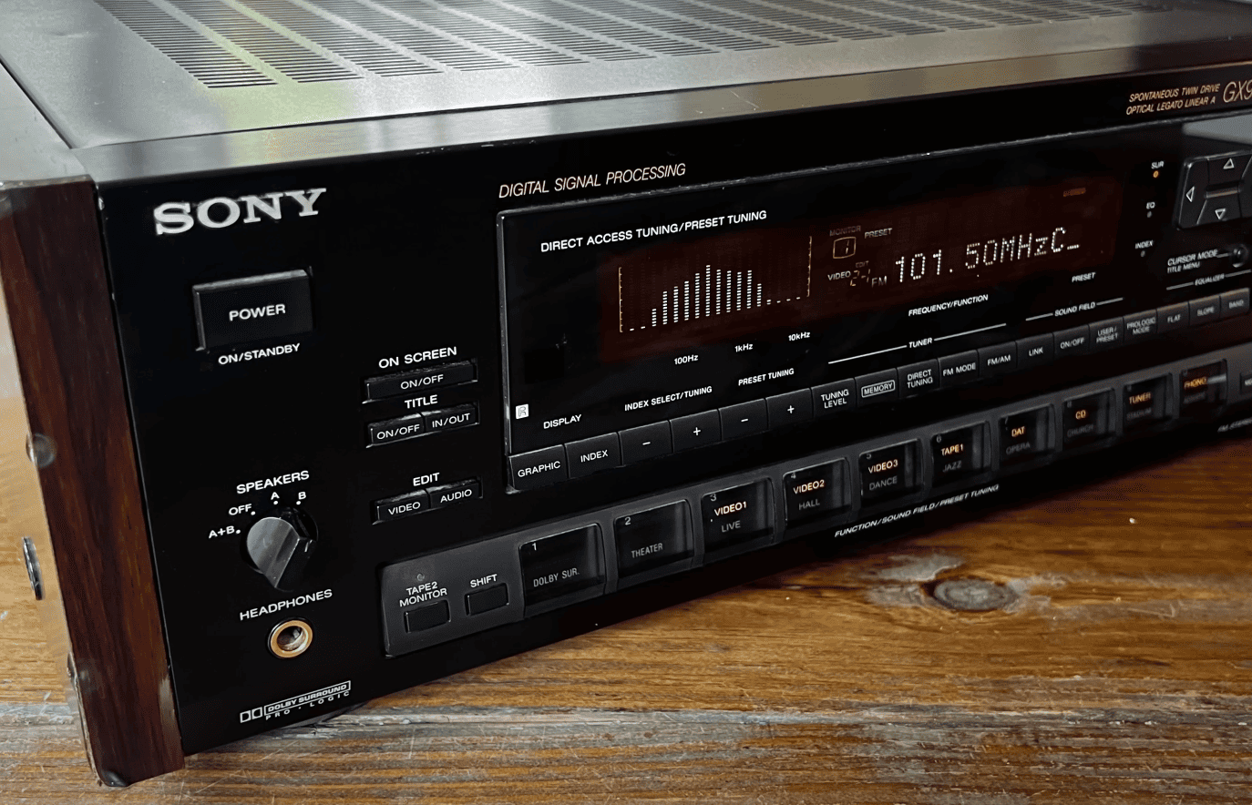 Sony Receiver Models by Year